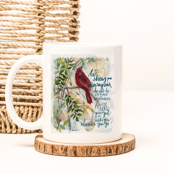 Be Strong Cardinal – From the Heart Art