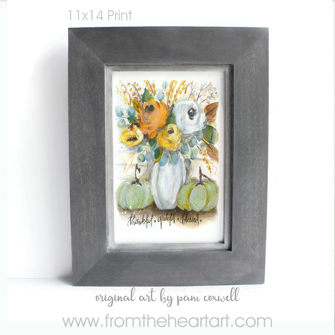 Fall Floral – From the Heart Art