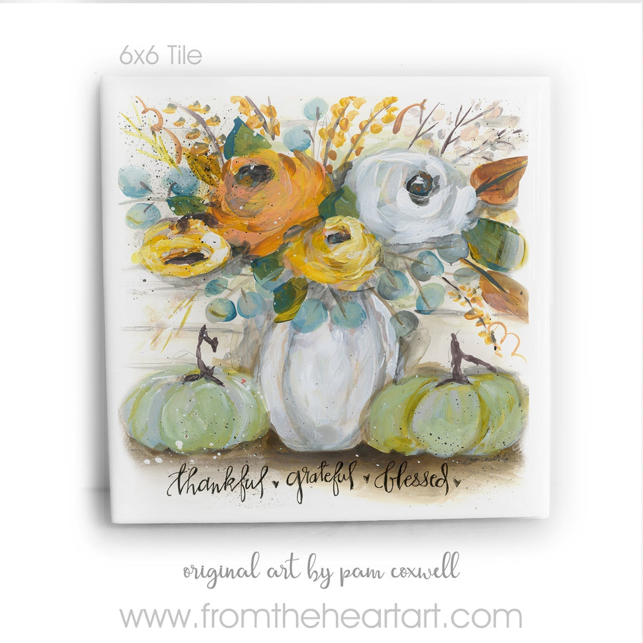 Fall Floral – From the Heart Art