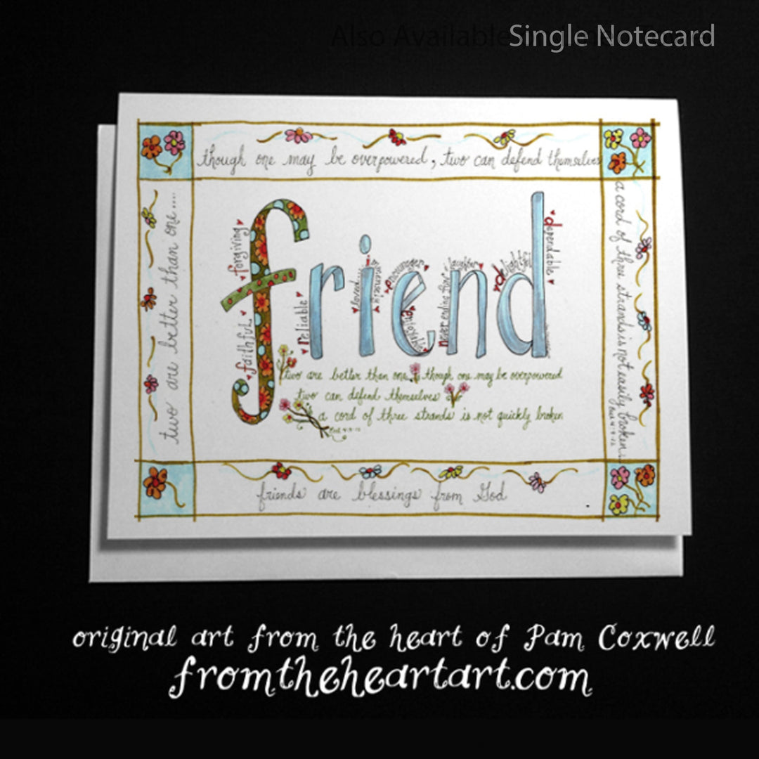 Friend with Border – From the Heart Art