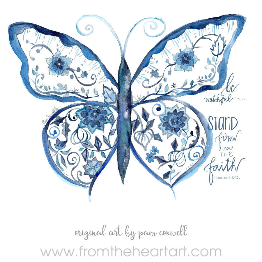 Faith Butterfly – From the Heart Art