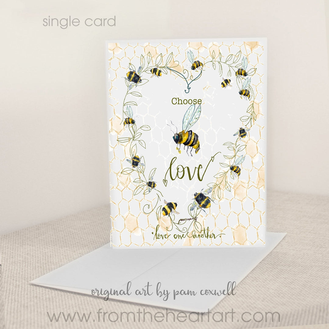 Love Bee – From the Heart Art