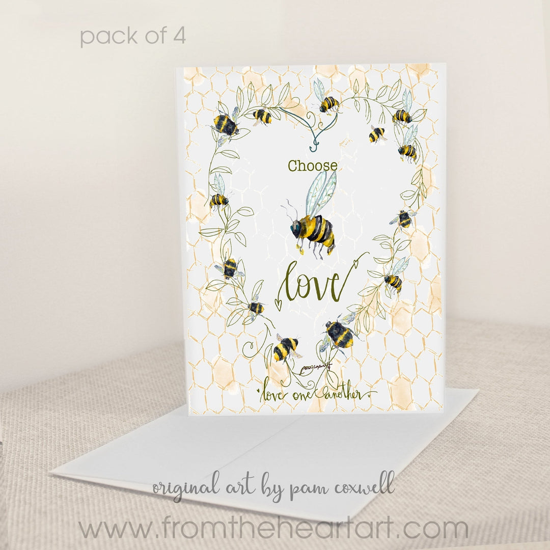 Love Bee – From the Heart Art