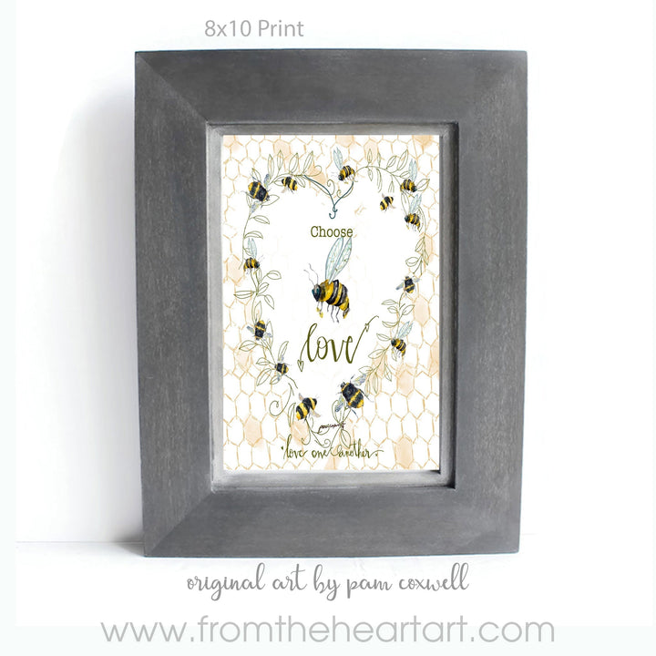 Love Bee – From the Heart Art